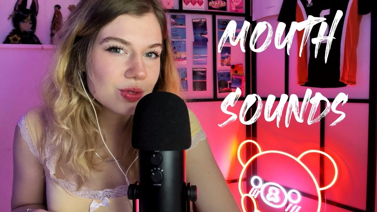 MOUTH SOUNDS ASMR | lip smacking, rambling 👄 - YouTube