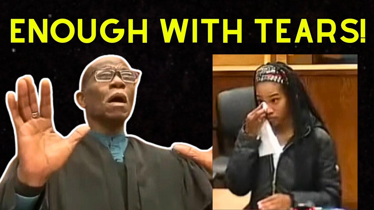 STOP CRYING! EVICTED WOMAN BREAKS DOWN IN TEARS BEFORE JUDGE! - YouTube