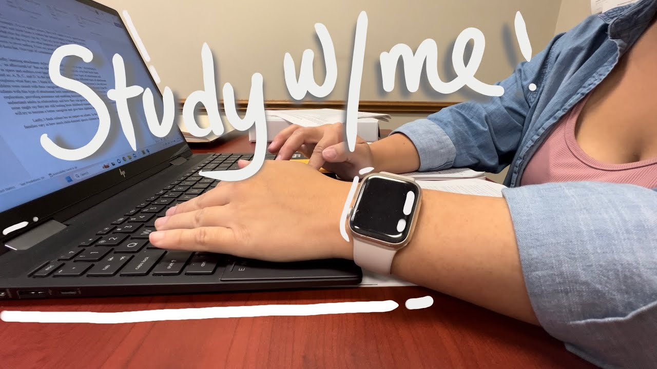 Study w/ me ~ 15 mins timer - YouTube
