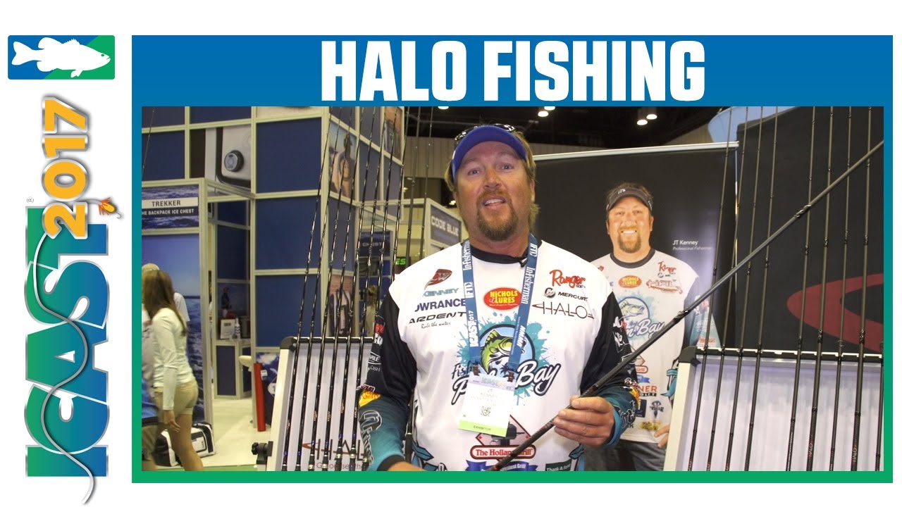 Halo Fishing TI Series Rods with JT Kenney | ICAST 2017 - YouTube