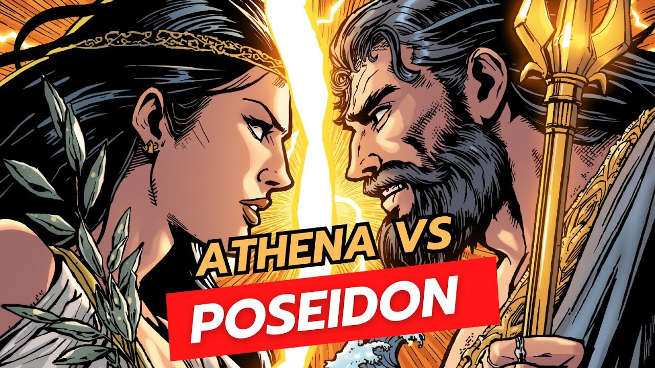 Athena vs Poseidon: The Mythic Battle That Named Athens | Ancient Greek ...