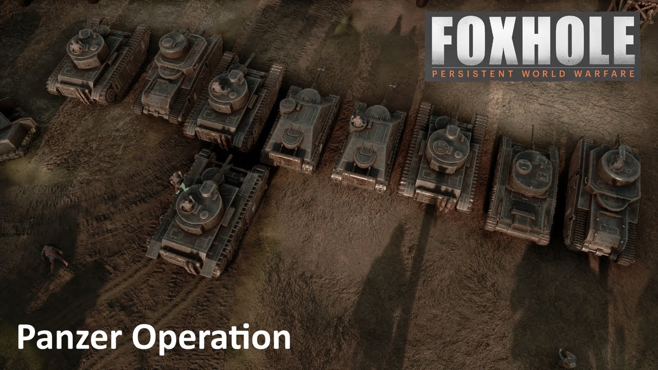 Foxhole | Tank Operation | Battle Tank | Deutsch - YouTube