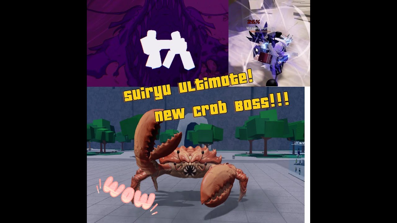 Suiryu Ultimate and Crab boss! TSB summer update!!! #tsb #roblox - YouTube