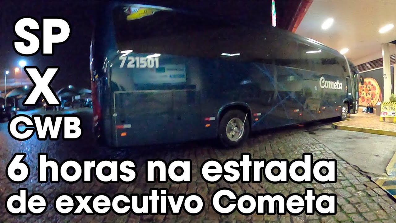 São Paulo X Curitiba de Ônibus EXECUTIVO COMETA | VALE A PENA A ...