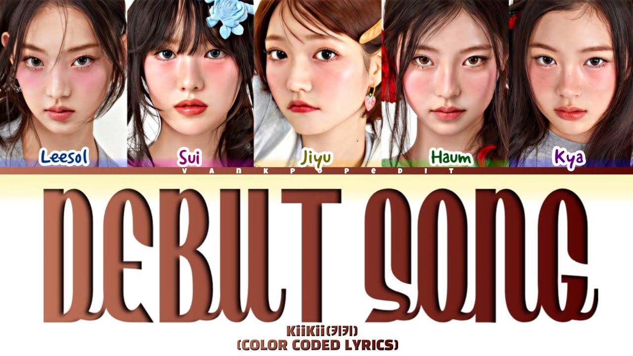 KiiKii DEBUT SONG Lyrics (Color Coded Lyrics) - YouTube