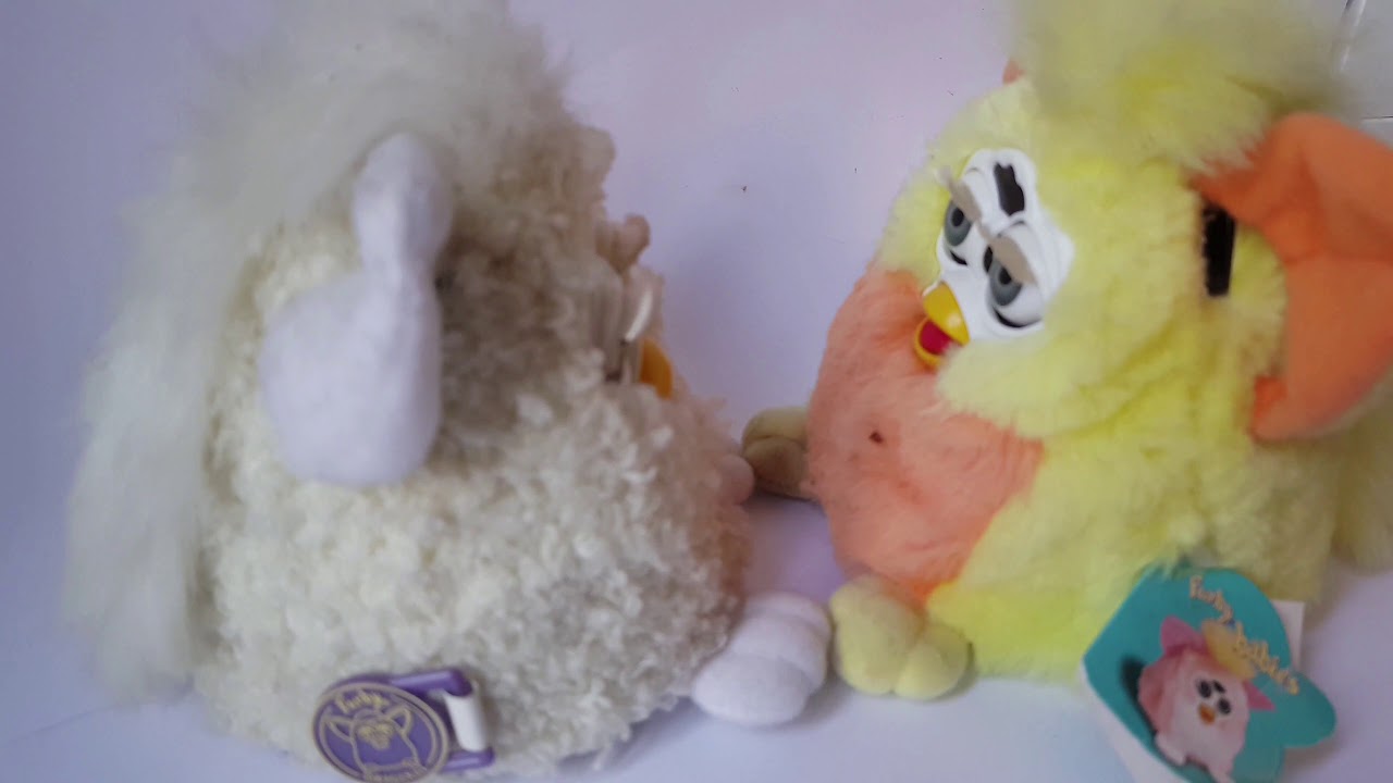 Original 1998 Furby Babies Talking - YouTube