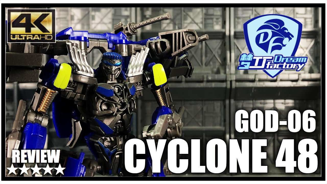 TF Dream Factory GOD-06 CYCLONE 48 KO Transformers DOTM Deluxe Topspin ...