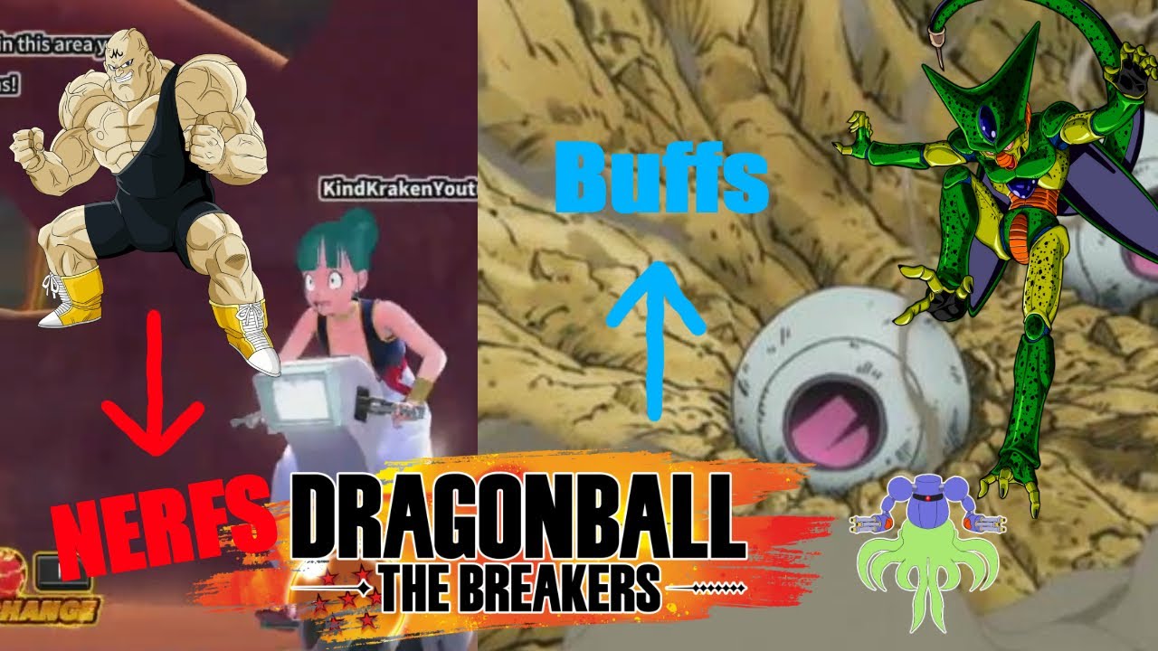 Balance Patch Coming Now! Dragon Ball the Breakers Bike Nerf Cell buff ...