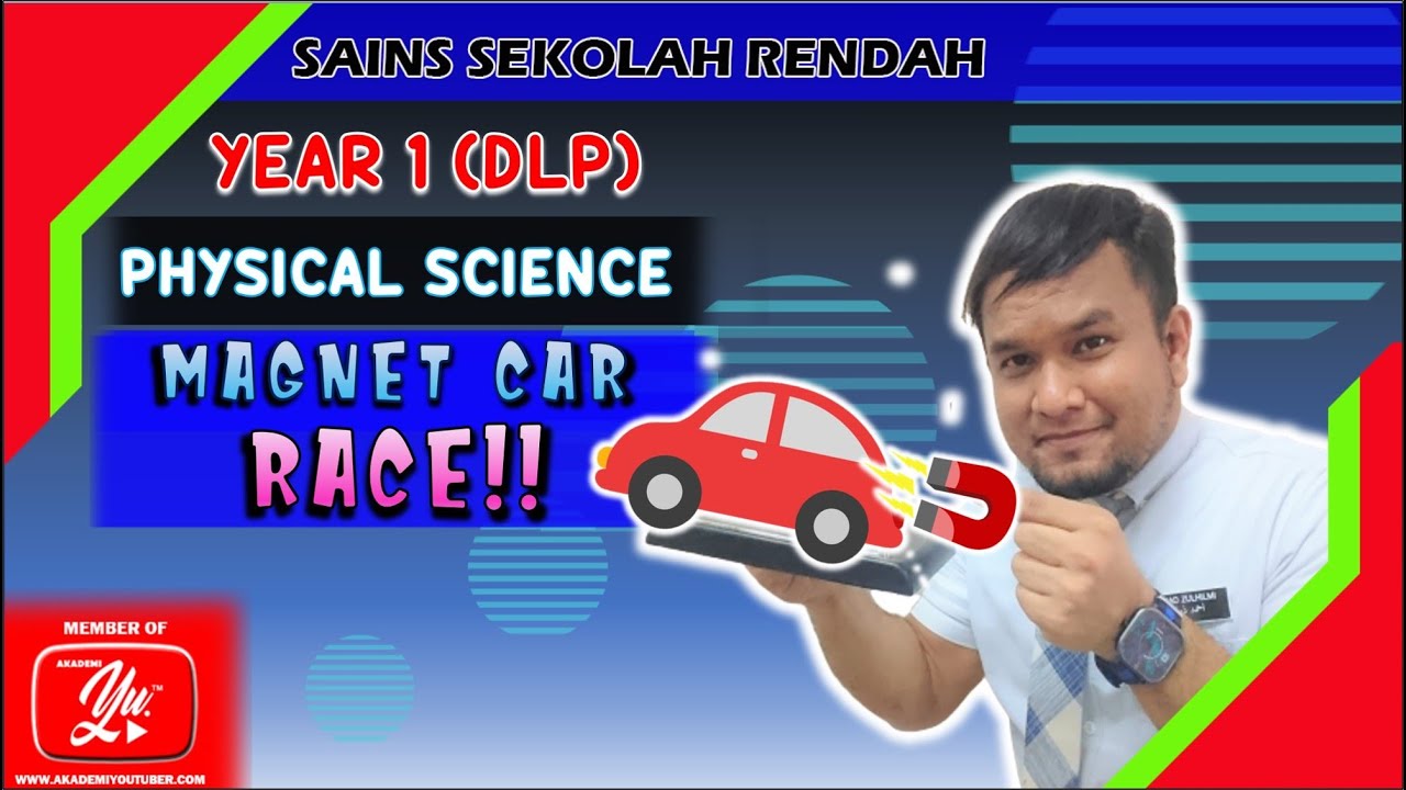 Magnet Car Race! Science Year 1 - YouTube
