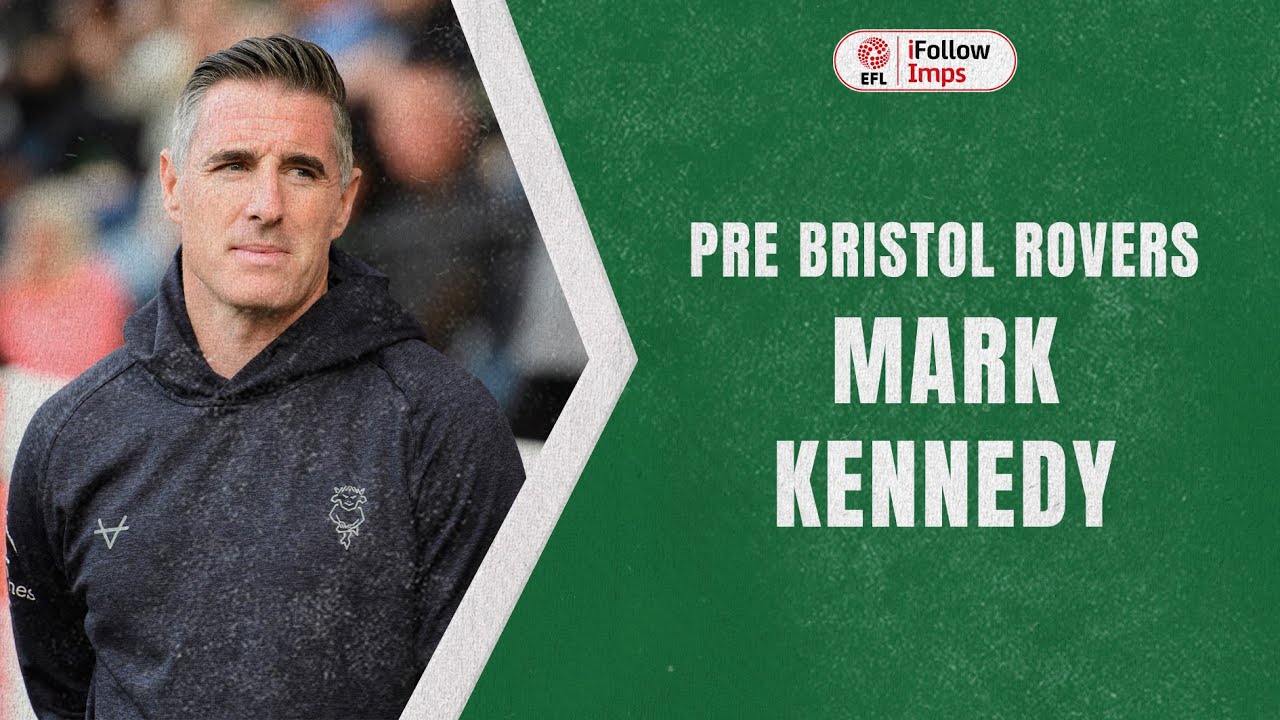 Mark Kennedy pre Bristol Rovers - YouTube