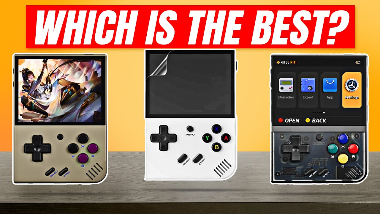 The BEST Retro Handheld You Can Buy! [Miyoo Mini Plus Vs. R36s Vs ...