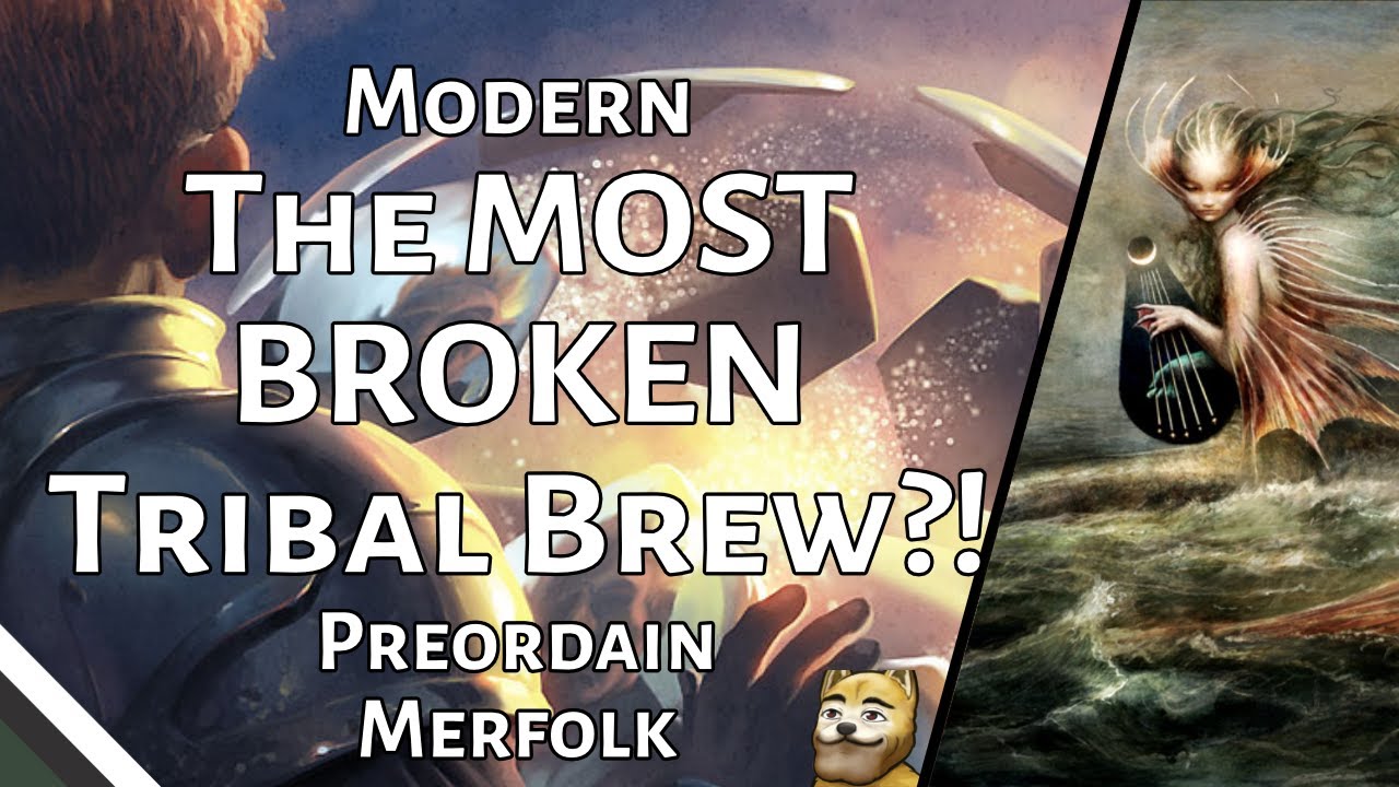The MOST BROKEN Tribal Brew?! | Preordain Merfolk | Modern | MTGO - YouTube