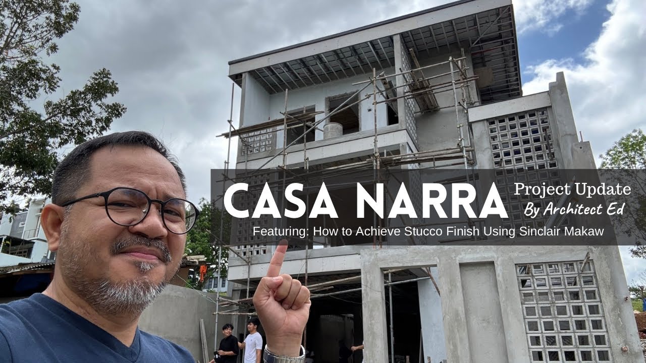 Paano Gawin ang Stucco Finish Sa Wall? Casa Narra Project Update 4 ...