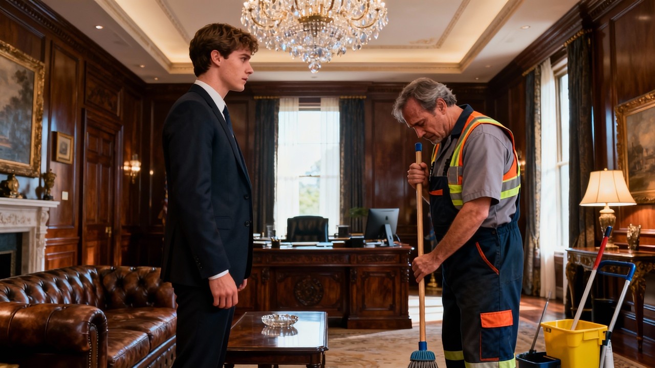 【FULL】CEO humiliates the janitor. Then learns it's his father — the ...