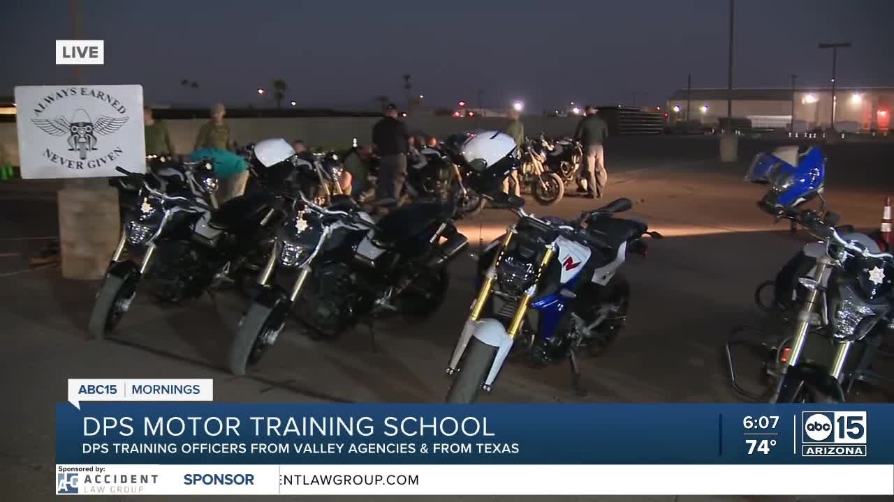 DPS Motor Training School educating officers from Arizona, Texas - YouTube