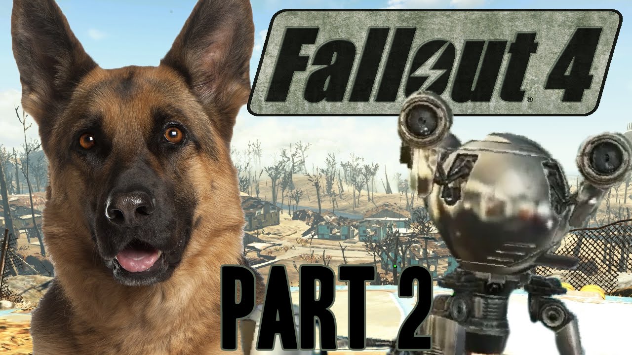 A ROBOT FRIEND AND A PUPPY!! | Fallout 4: Part 2 - YouTube