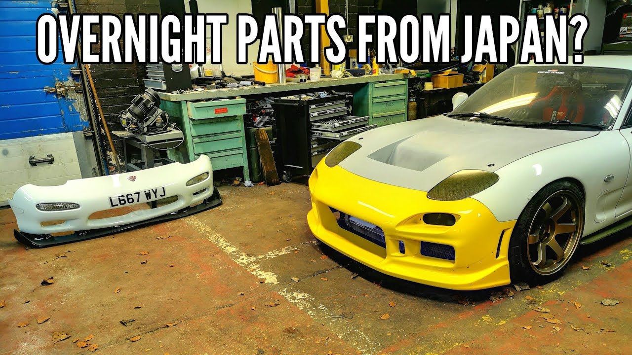 Rx7 Bumper FINALLY Arrives. - YouTube