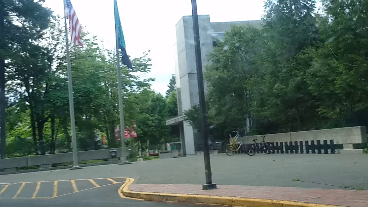 Evergreen State College campus near Olympia Washington - YouTube