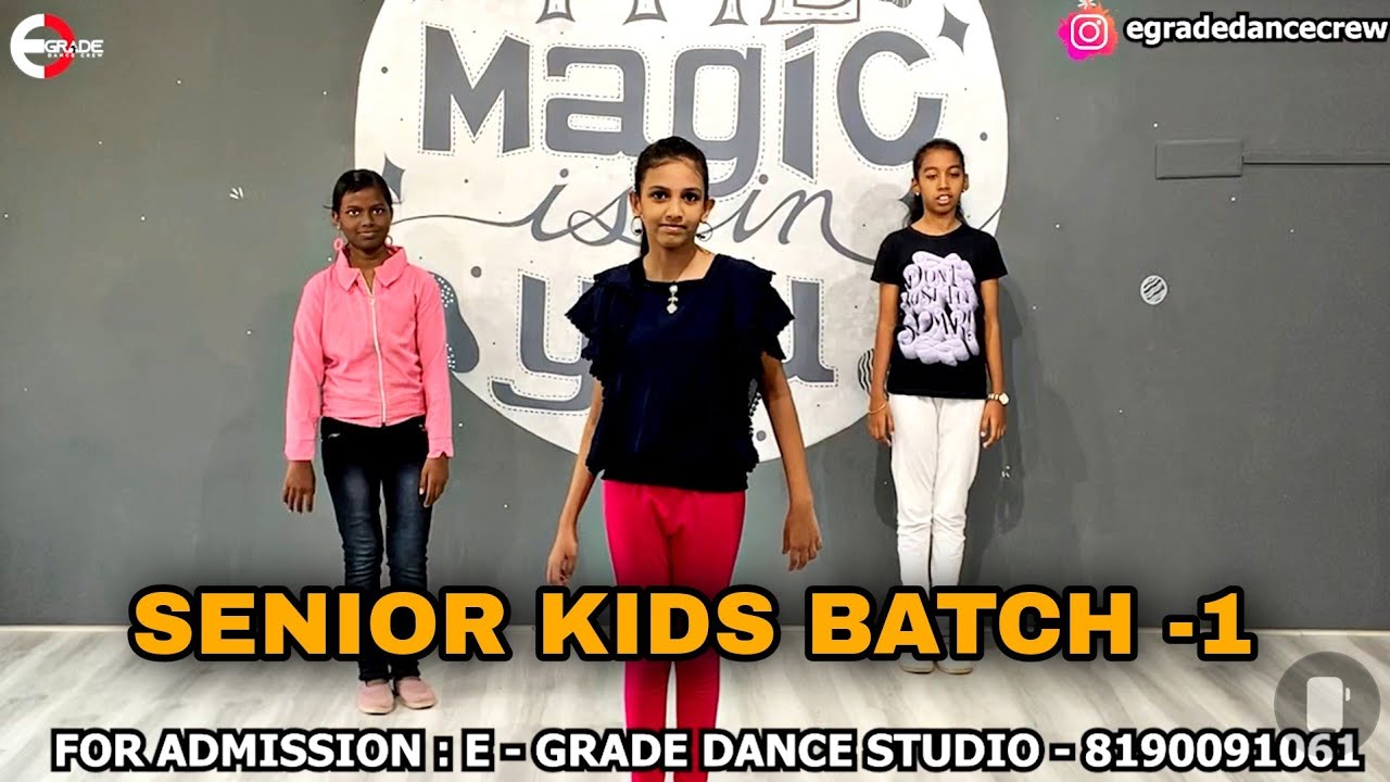 Senior Kids | Finesse Choreography | E - Grade Dance Studio - YouTube