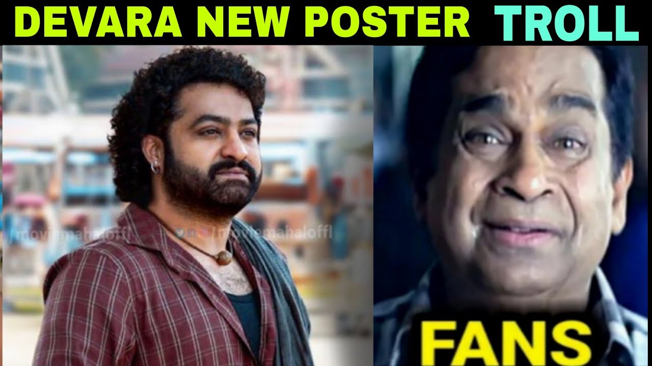 devara new poster troll / jr ntr devara poster / jr ntr devara new look ...