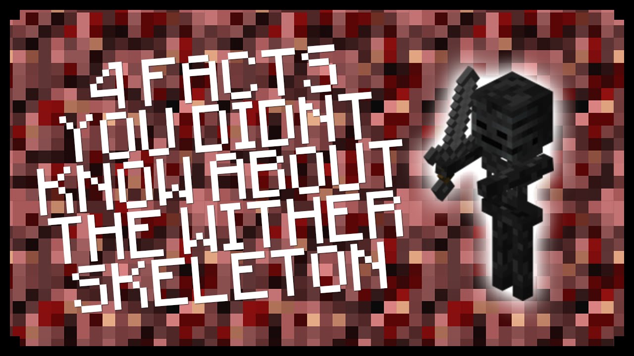Minecraft: 4 Things You Didn't Know About Wither Skeletons | iJevin ...