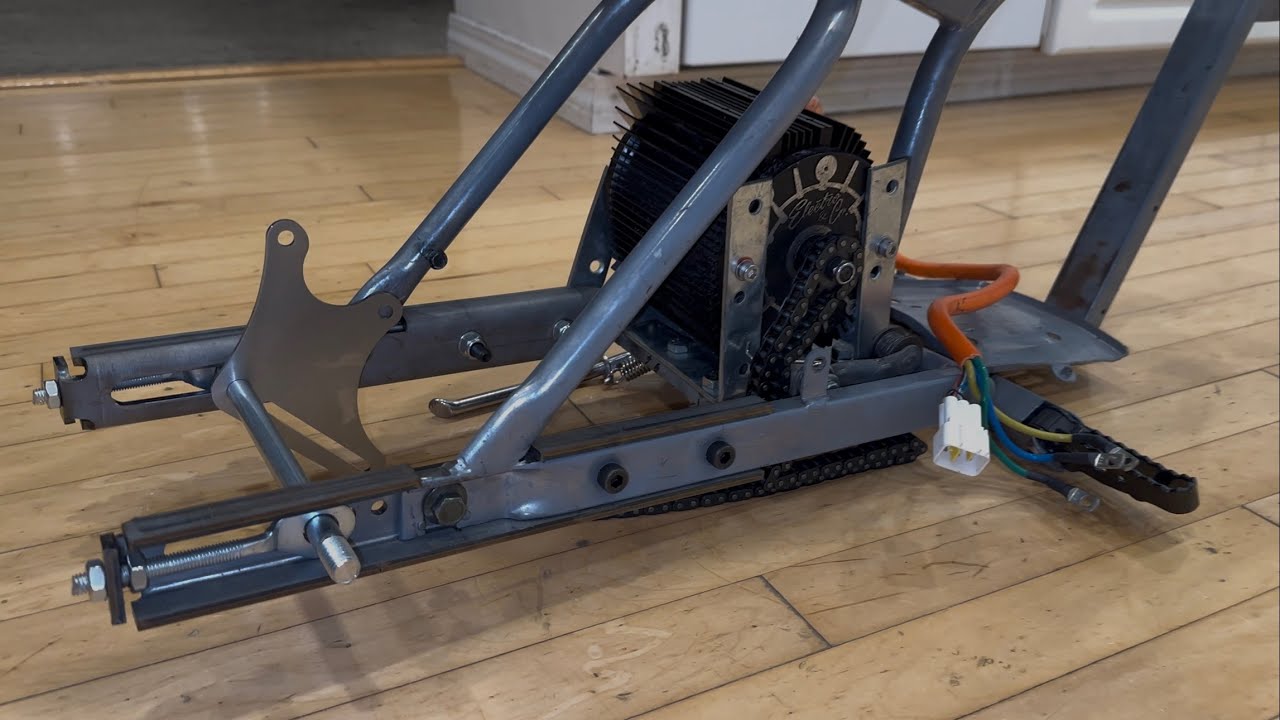 Razor MX350 - Making It Better! Extended Swingarm From Electric ...