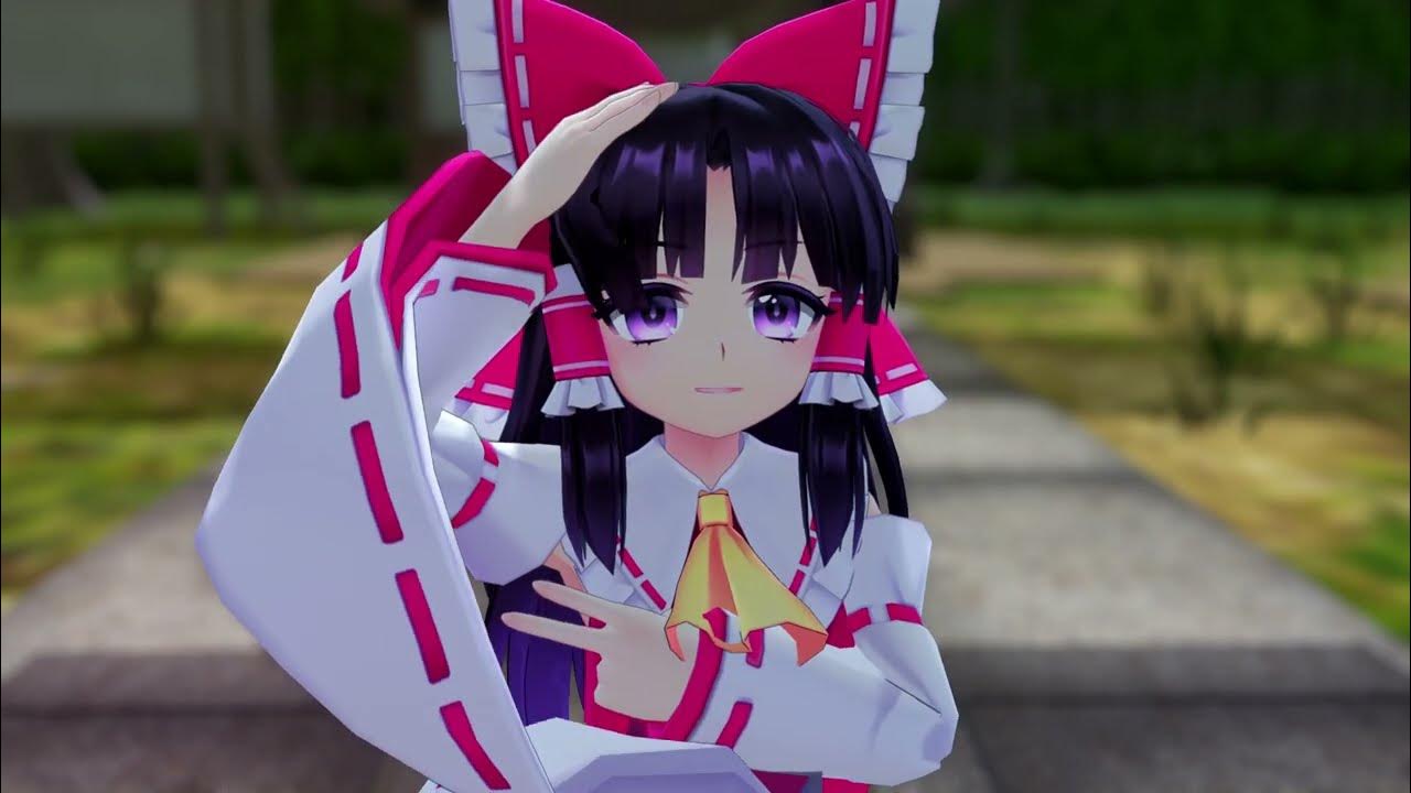 【MMD Touhou】POV Reimu Hugging - YouTube