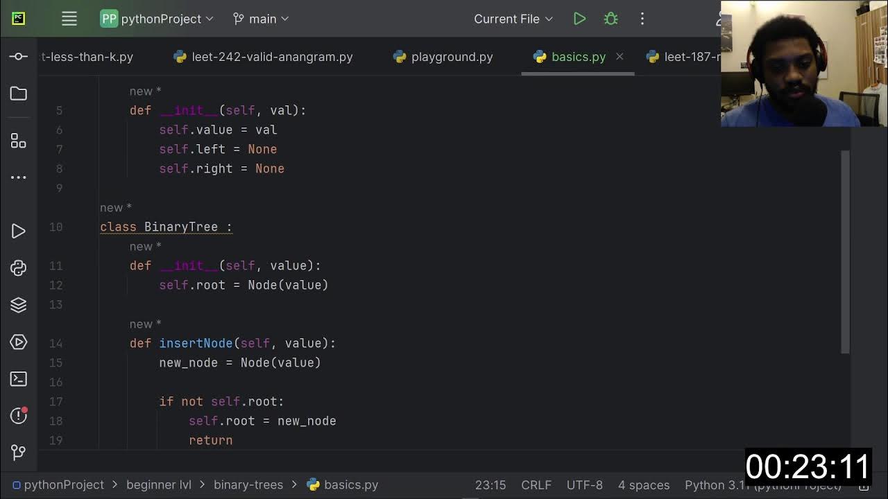 DAY 78/100 - 100 DAYS OF STUDYING DATA STRUCTURES AND ALGORITHMS - BINARY TREES - YouTube