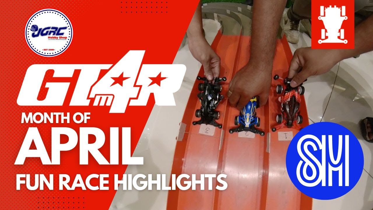 April Tamiya mini 4wd Fun Race Challenge - YouTube