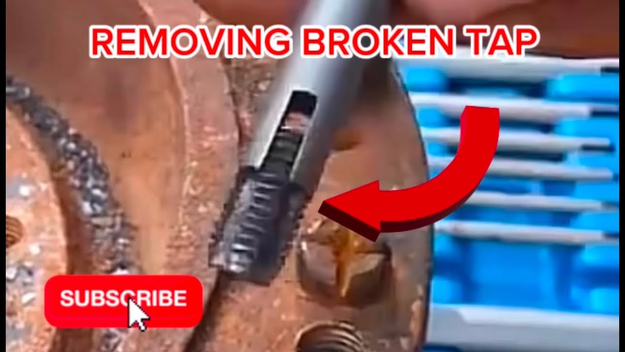 Different Techniques How to Remove Broken Tap - YouTube