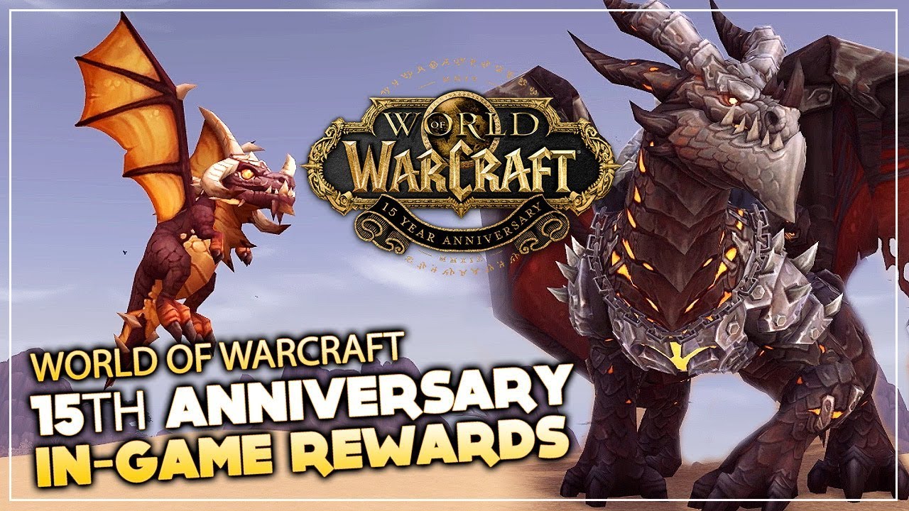 World of Warcraft 15th Anniversary in-game Rewards - YouTube