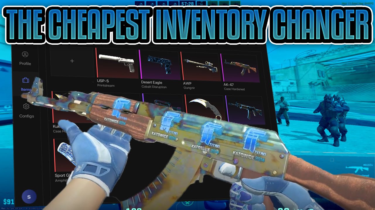 The Cheapest CS2 Inventory Changer (MesaChanger) - YouTube