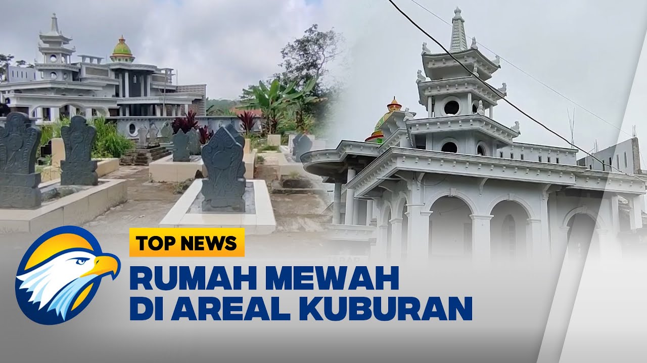 Viral, Rumah Mewah di Areal Kuburan - YouTube