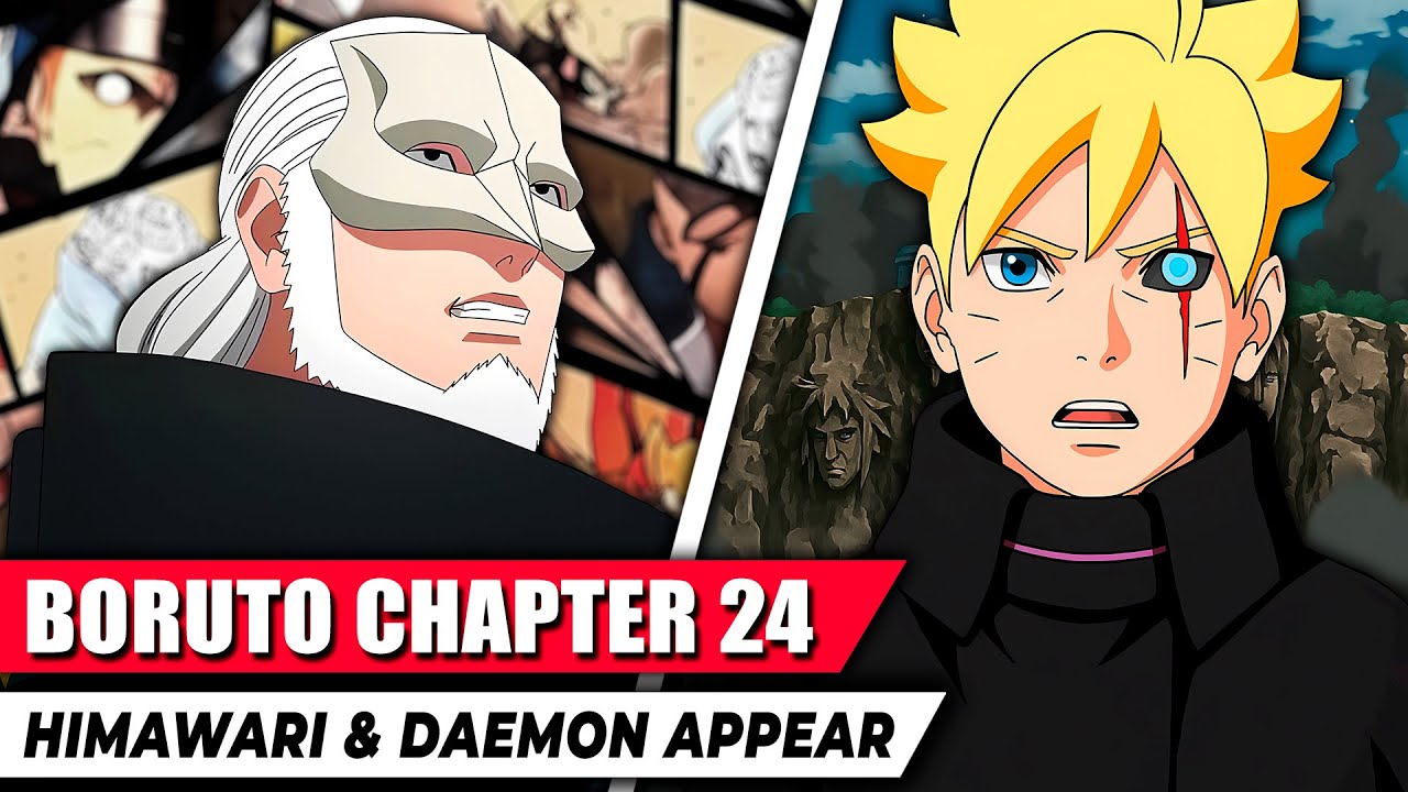 Boruto Manga Chapter 24 🔥 Himawari & Daemon Appear 🔥 Boruto Two Blue ...