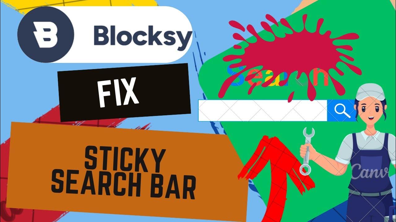181 wordpress blocksy search box not coming with sticky header - YouTube