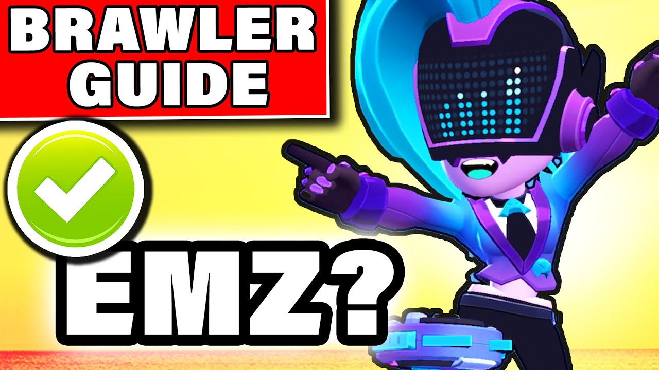 Mit EMZ in Brawl Stars gewinnen - VOLLER BRAWLER GUIDE ᴴᴰ🔥 - YouTube