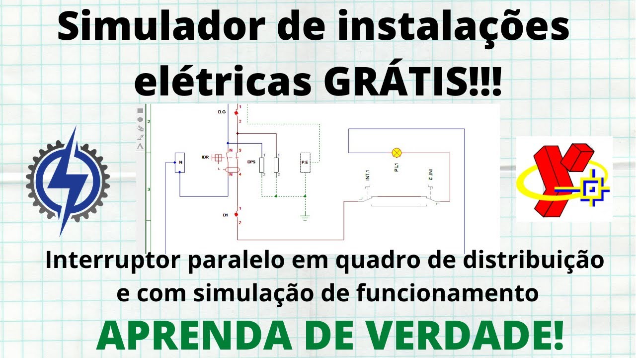 Simulador de Instalações elétricas Grátis CADe SIMU - Interruptor ...