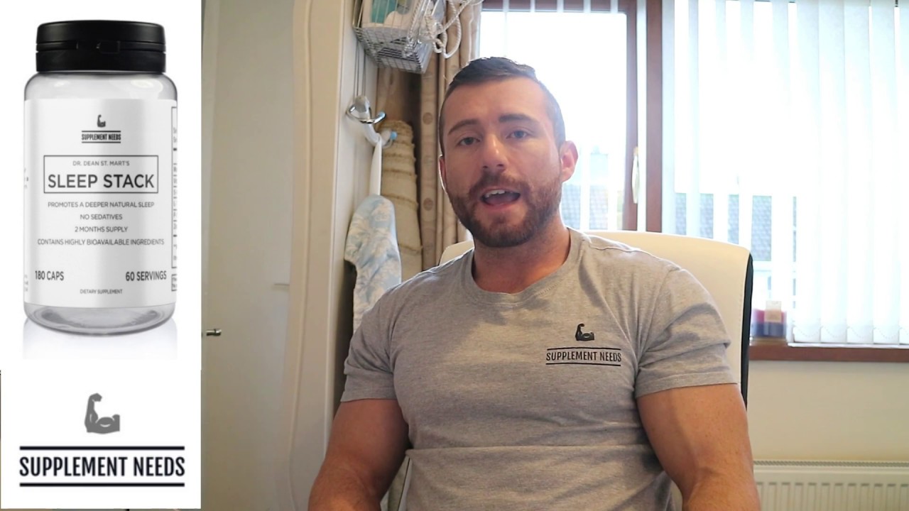 Dr Dean St Mart Sleep Stack All in One Supplement Needs - YouTube