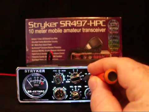 STRYKER CB 497 HPC 10 METER AMATUER RADIO $299.95 at BigMouth CB - YouTube