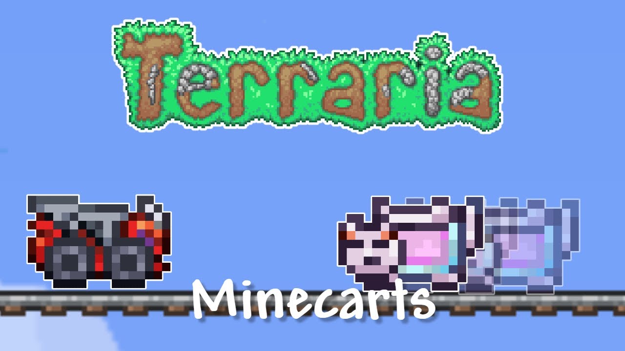 Terraria 1.4 | All Minecarts - YouTube