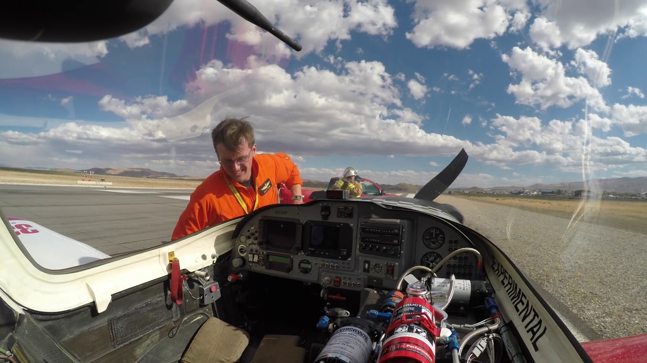 Reno Air Races, Qualification and Emergency Landing, Wasabi Race 33, 9 ...