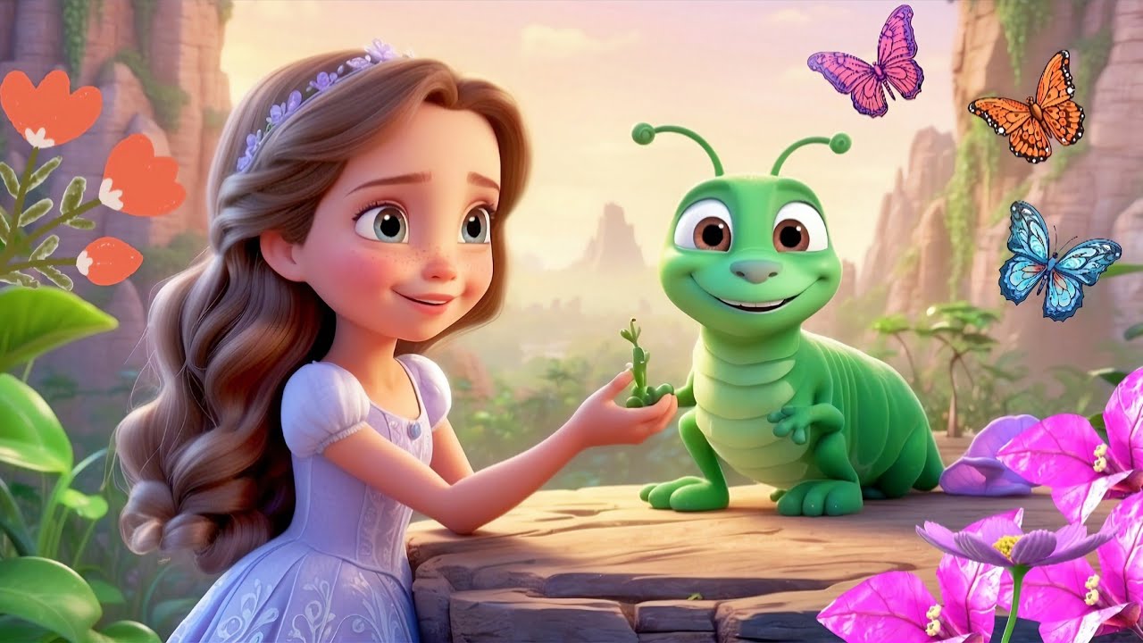 Princess Sofia and The Very Hungry Caterpillar! Bedtime Story for ...