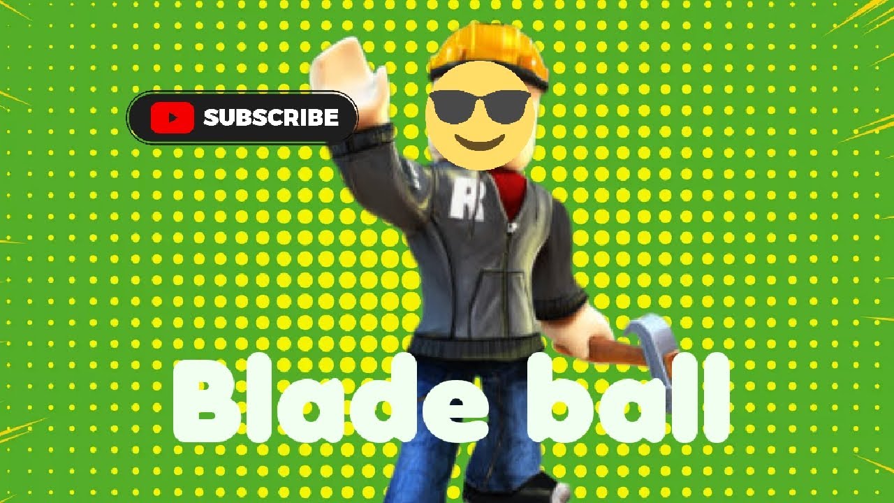 Playing' Blade ball! - YouTube
