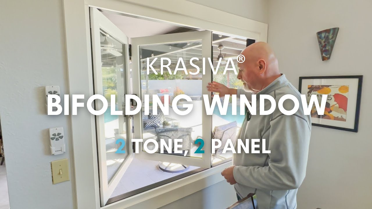 2 Tone 2 Panel Bifolding Window Example - YouTube