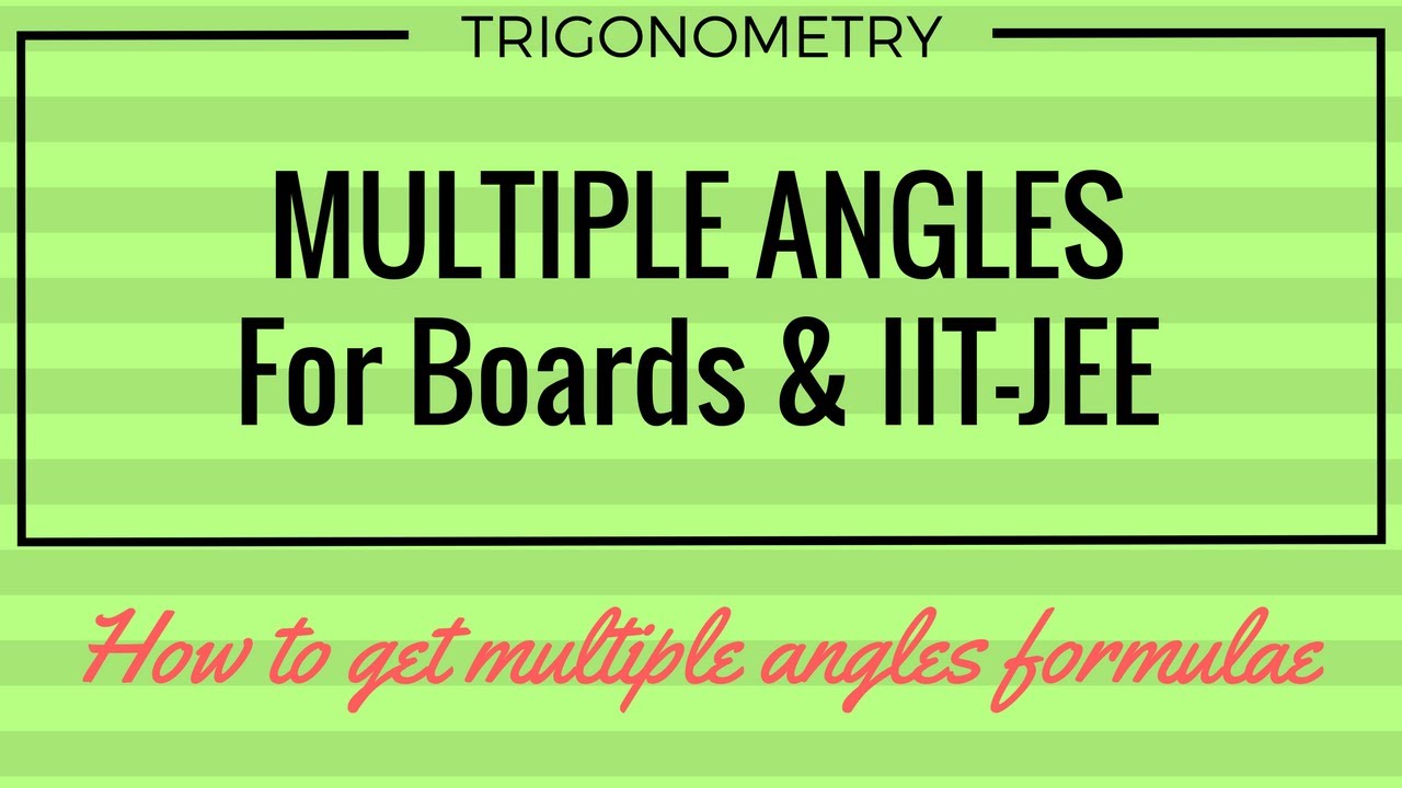 Derivation Of Double Angle Half Angle Formulas YouTube derivation-of-double-angle-half-angle-formulas-youtube