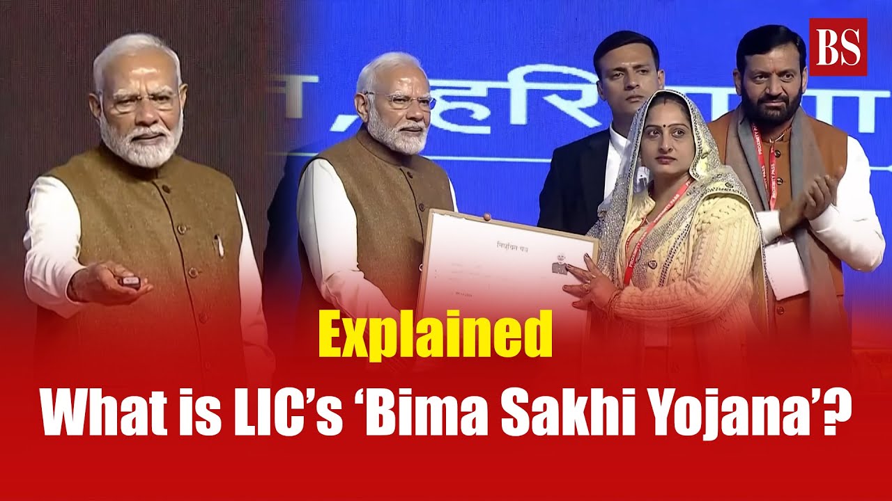 Explained: What is LIC’s ‘Bima Sakhi Yojana’? | Scheme for Women ...