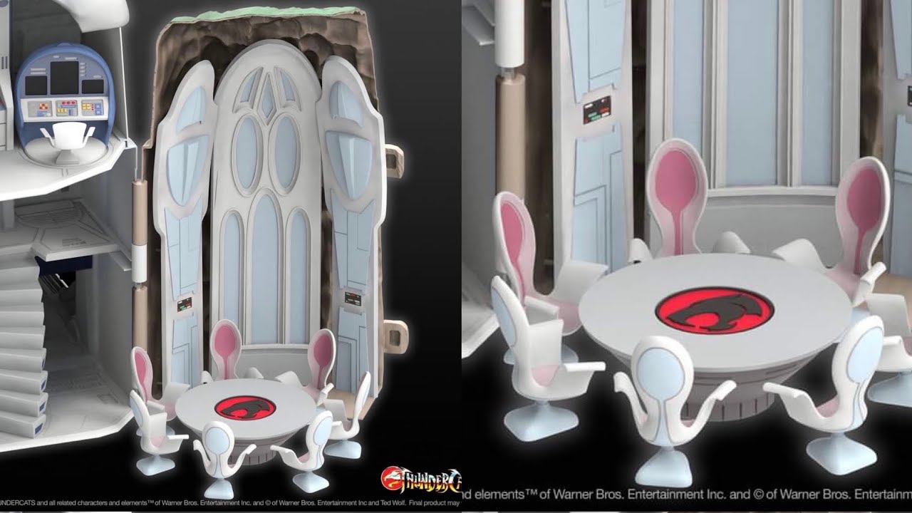Super 7 more thundercats cats lair photos revealed - YouTube