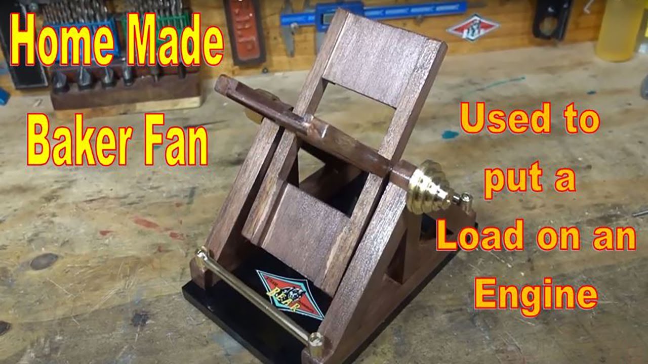 Homemade Baker Fan DIY - Used to put a load on an engine - YouTube