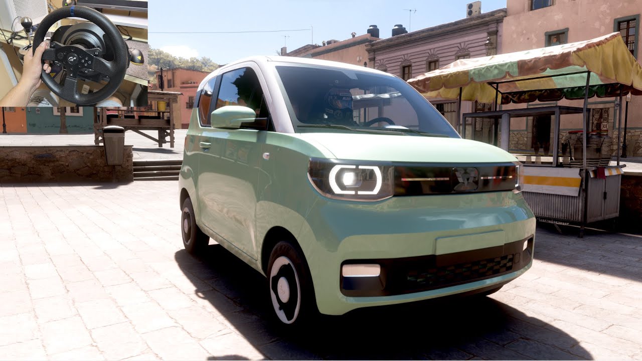 Wuling Mini EV - Forza Horizon 5 | steering wheel t300rs gameplay - YouTube