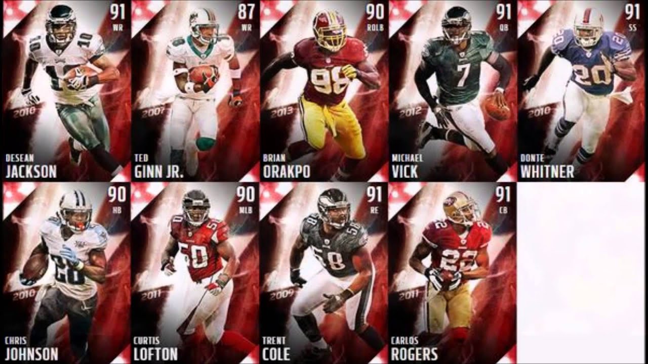 Madden 16 Ultimate Team Elite Cards! - YouTube
